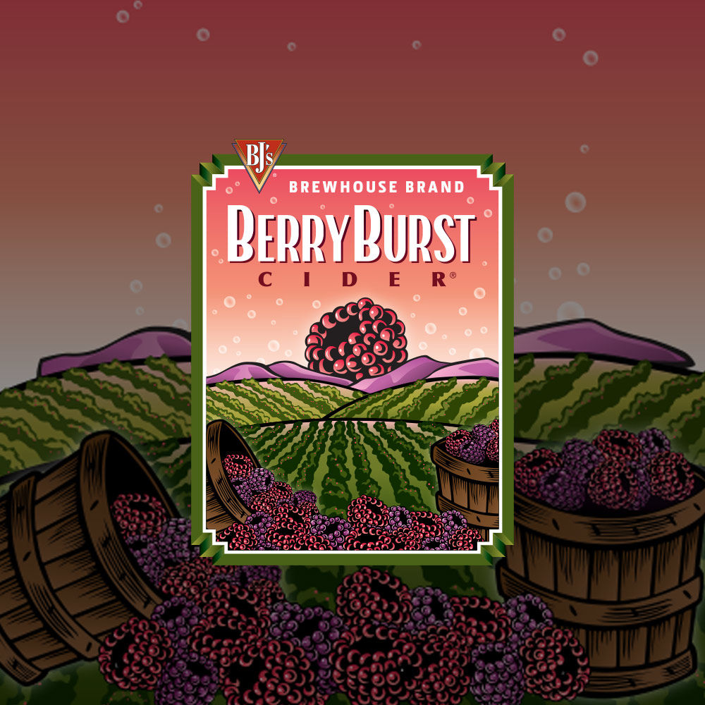 BJ's BERRY BURST CIDER® 32 oz Fill (Container Not Included)