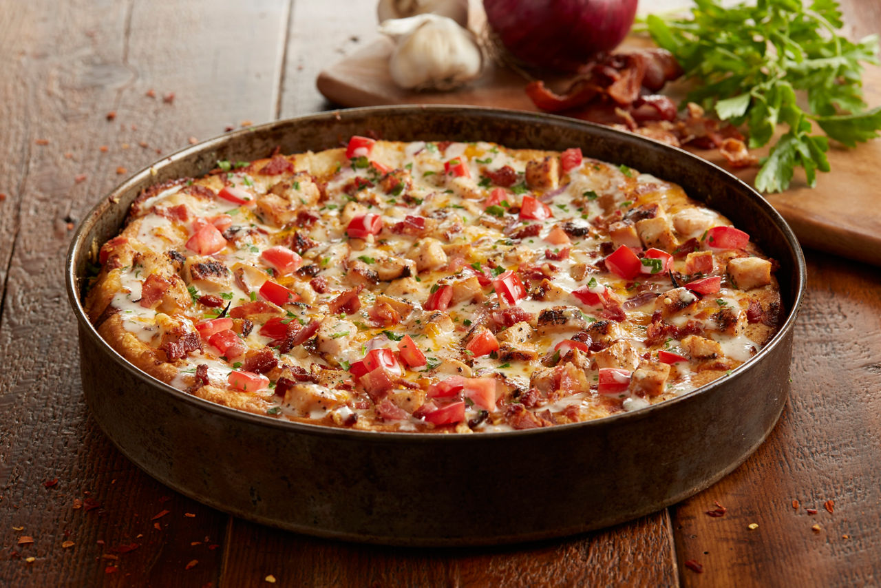 Chicken Bacon Ranch Pizza image
